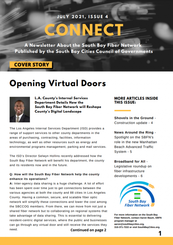 Newsletter - South Bay Cities Council of Governments