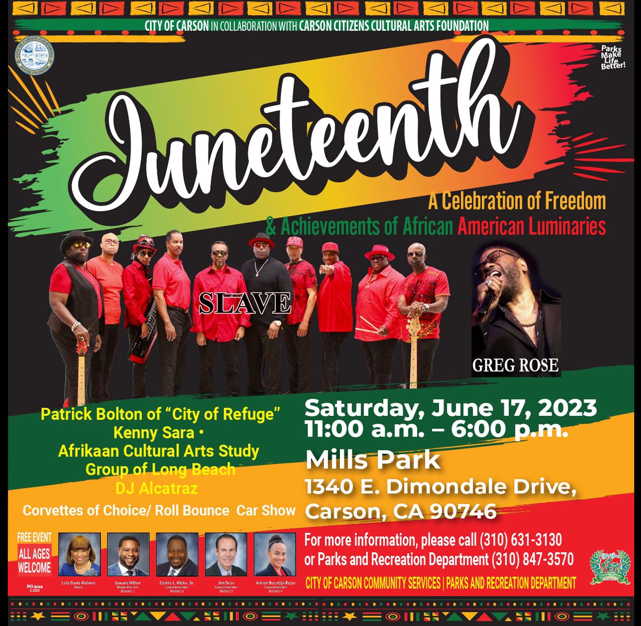 Juneteenth Celebration 2023 - South Bay Cities Council of Governments